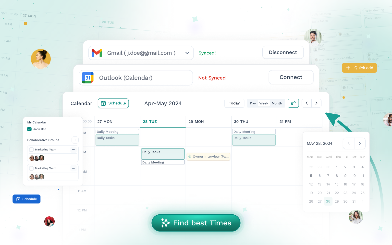 Simplify Scheduling with the Smart Calendar